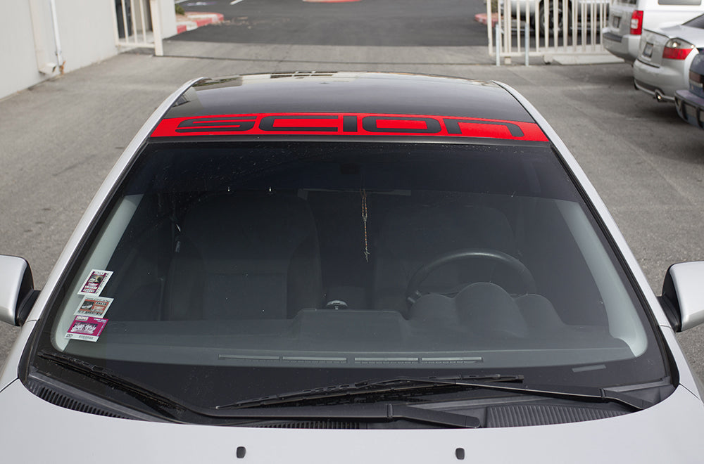 Scion TC Rear Accent | Valence Vinyl Decal | RacerX Customs