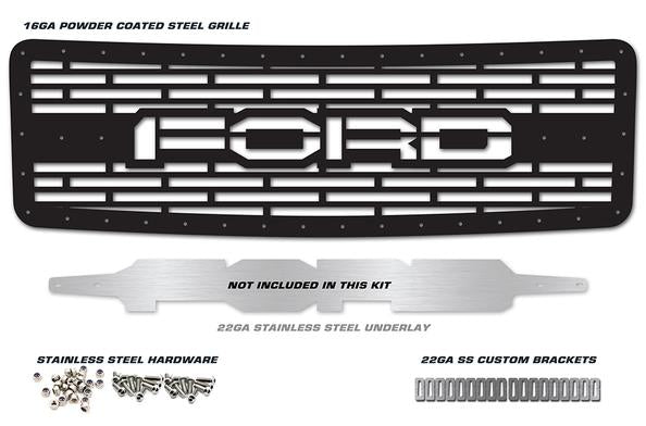 2009-2014 F150 Custom Grille - FORD Logo – RacerX Customs