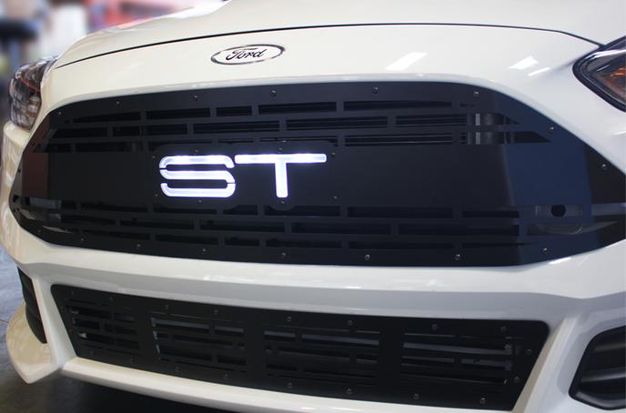 Ford Focus ST LED Grille with Lights – RacerX Customs