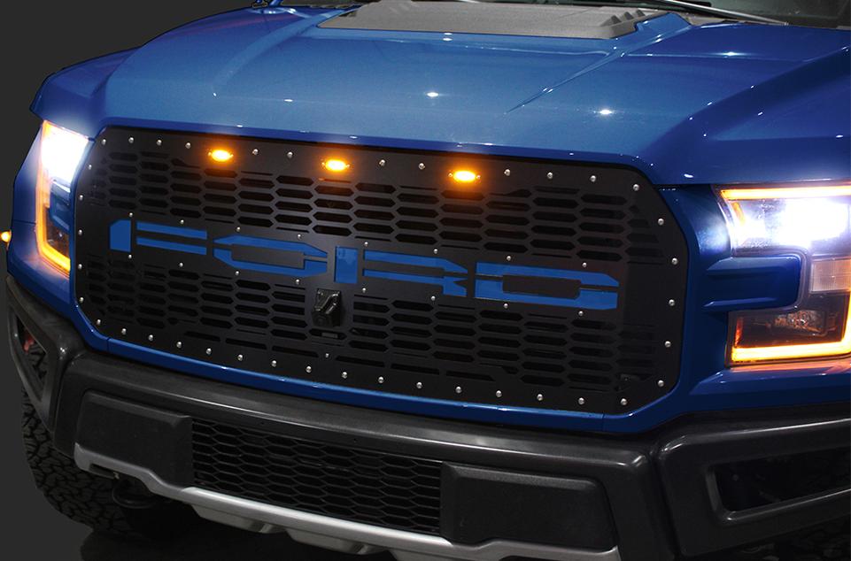 2017-2020 Ford Raptor Grille – RacerX Customs