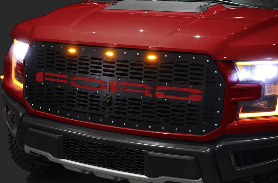 Custom Ford Raptor Grille – RacerX Customs
