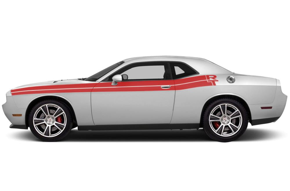 Dodge Challenger RT Side Stripes – RacerX Customs