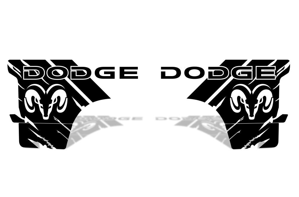 Dodge Ram Vinyl Dodge Logo Graphic – RacerX Customs