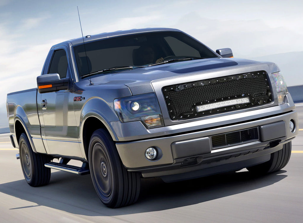2009-2012 F-150 Grille with LED Bar – RacerX Customs