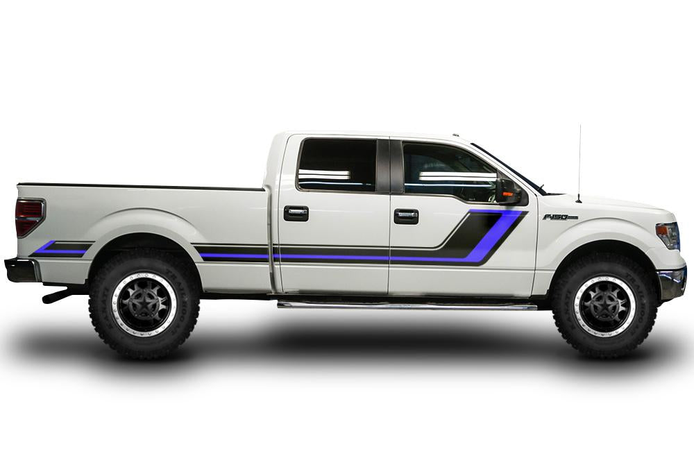 Ford F150 CrewCab 5.5 Vinyl Stripes – RacerX Customs