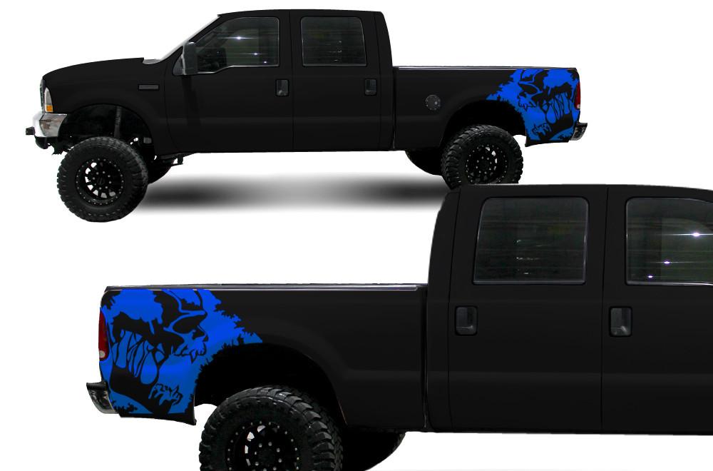 Custom Graphics for Ford F250 & F350 – RacerX Customs