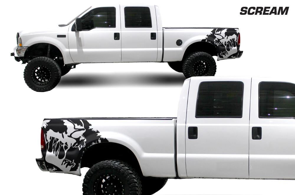 Custom Graphics for Ford F250 & F350 – RacerX Customs