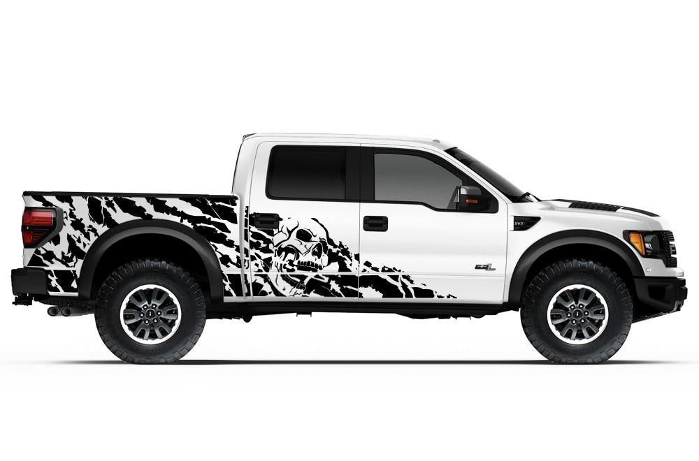 Ford Raptor Side Vinyl Graphics – RacerX Customs