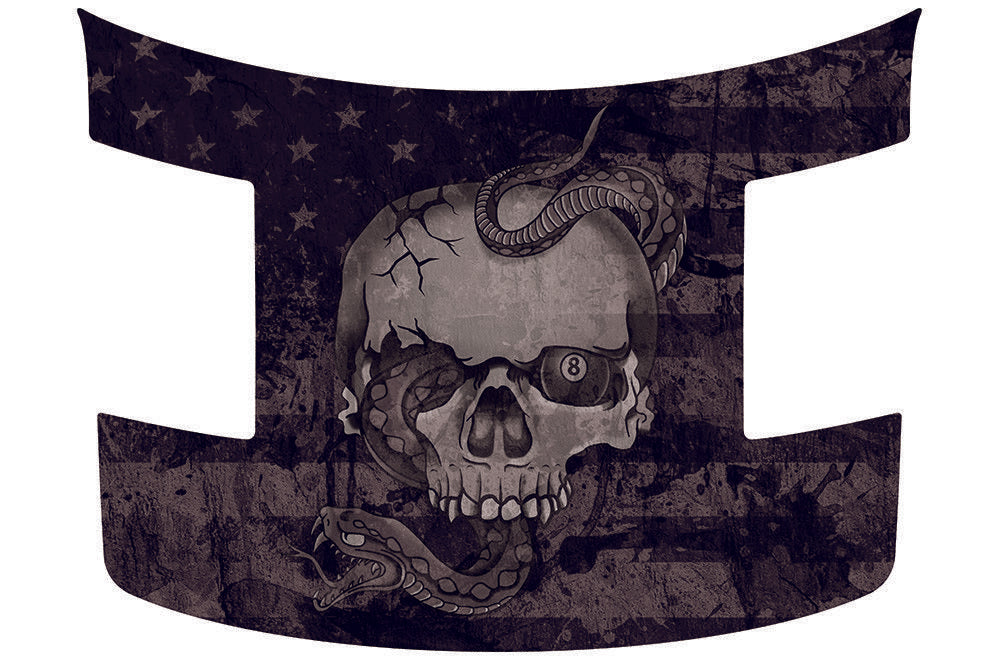 Hood Graphics for Ford Raptor - SUBDUED Skull & Snake – RacerX Customs