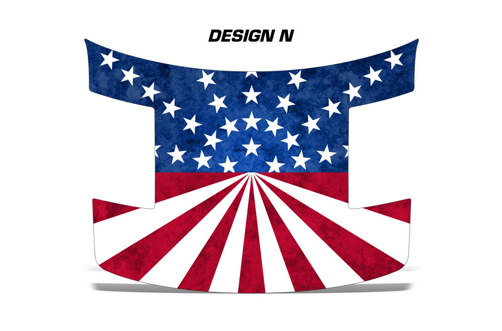 Hood Graphics for Ford Raptor US flag – RacerX Customs