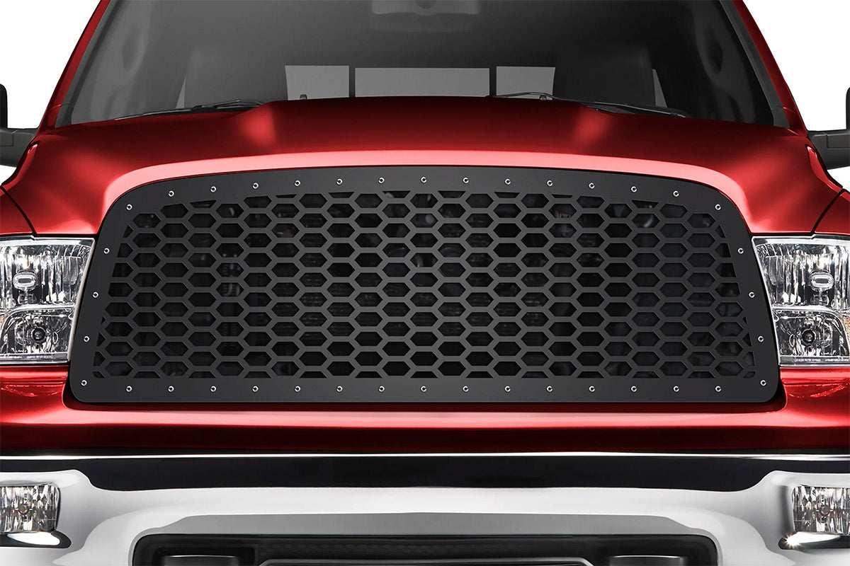 Dodge Ram Custom Grill ('09-'12) Black – RacerX Customs