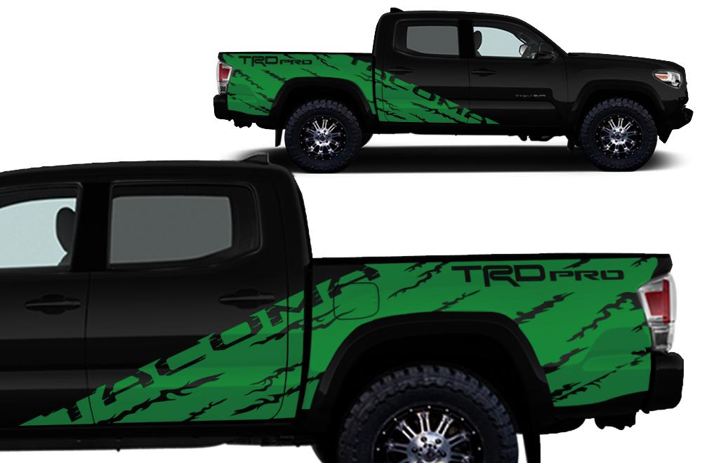 Toyota Tacoma Custom Vinyl Graphics - TRD Pro – RacerX Customs