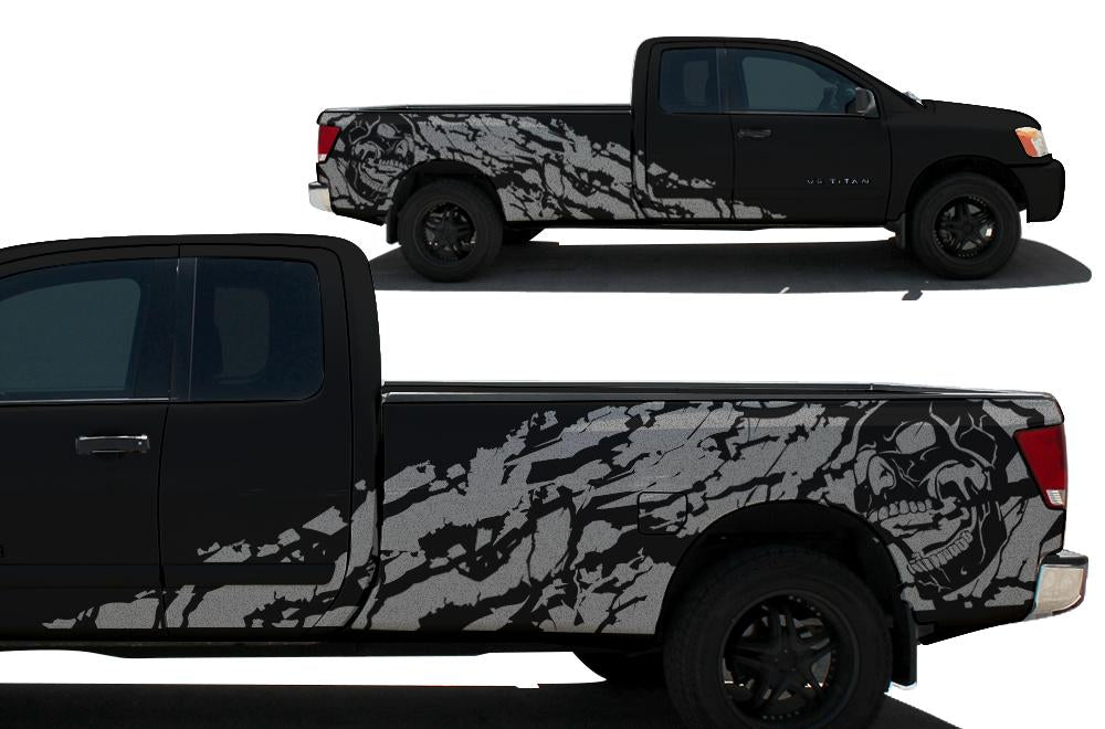 Nissan Titan Graphics - Nightmare – RacerX Customs