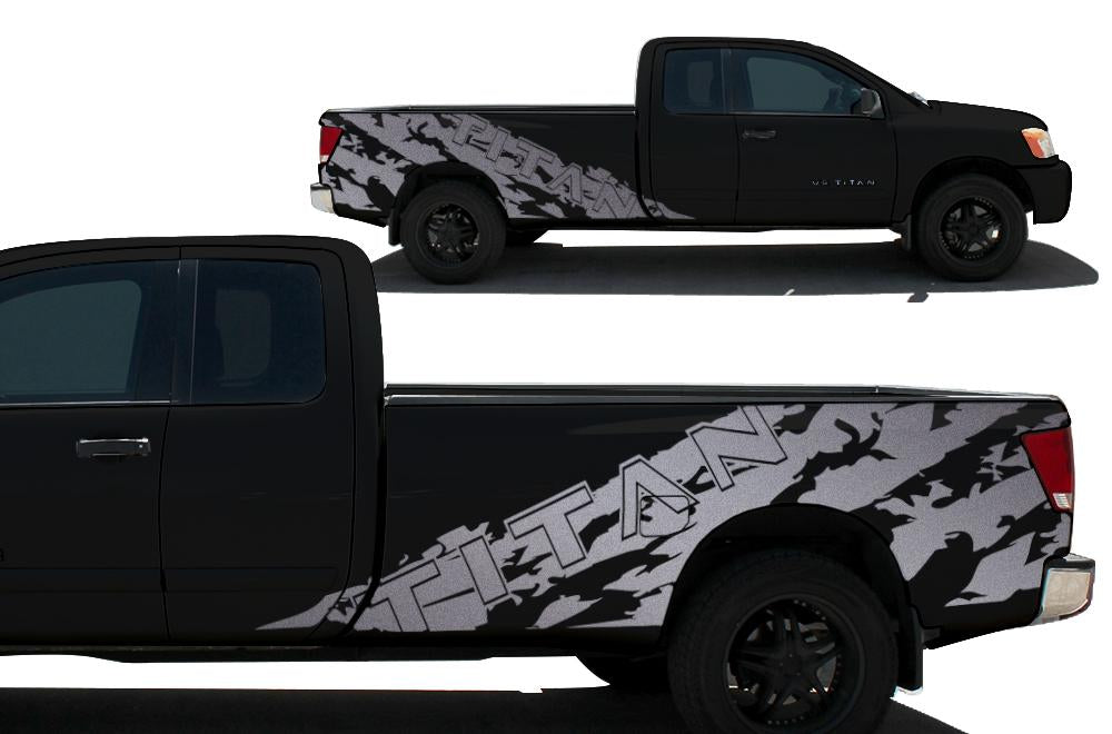 Shred Graphics for Nissan Titan – RacerX Customs