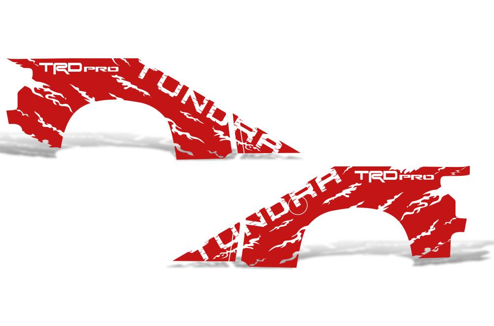 Tundra Custom Vinyl Graphics - TRD Pro – RacerX Customs
